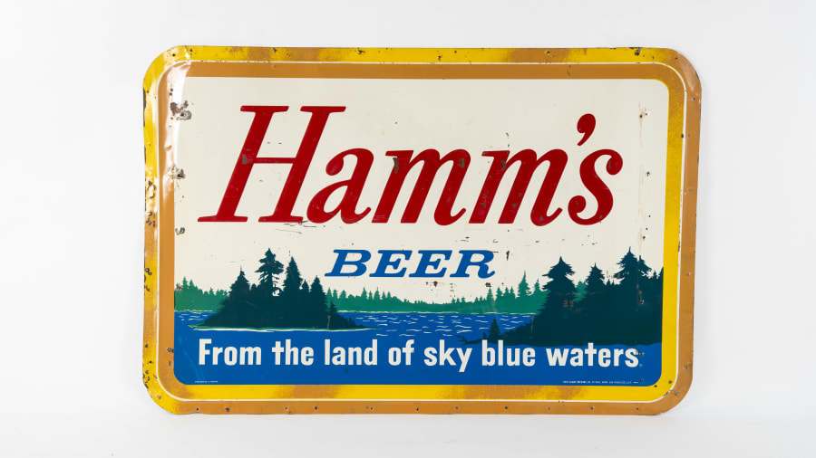 Hamm's Beer SSTE 72 In. X 48 In. for Sale at Auction - Mecum Auctions