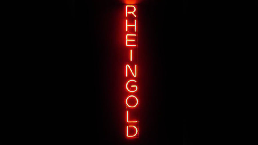 1940s Rheingold Vertical Neon 57x6 at Harrisburg Road Art 2018 as K109 ...