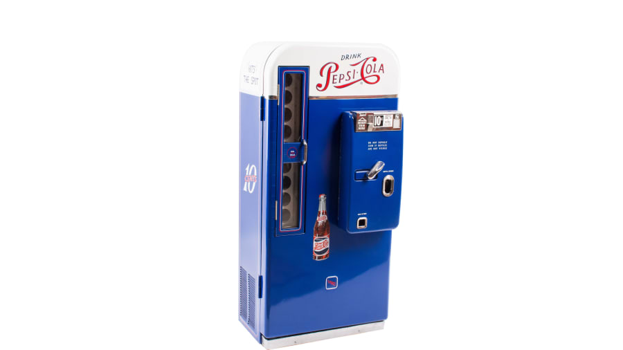 1950s Pepsi-Cola Vendo 81 10 Cent Soda Machine for Sale at Auction ...