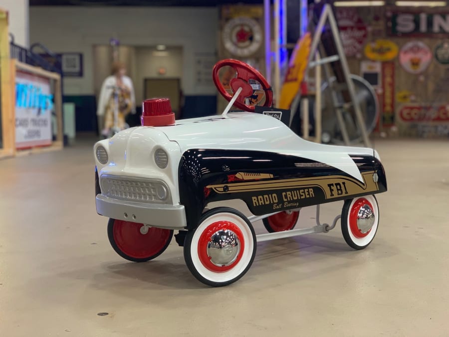 FBI Radio Cruiser Pedal Car 34x15x22 for Sale at Auction - Mecum Auctions