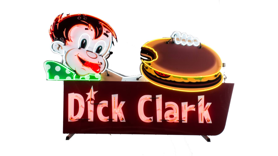 Dick Clark Single-Sided Neon for Sale at Auction - Mecum Auctions