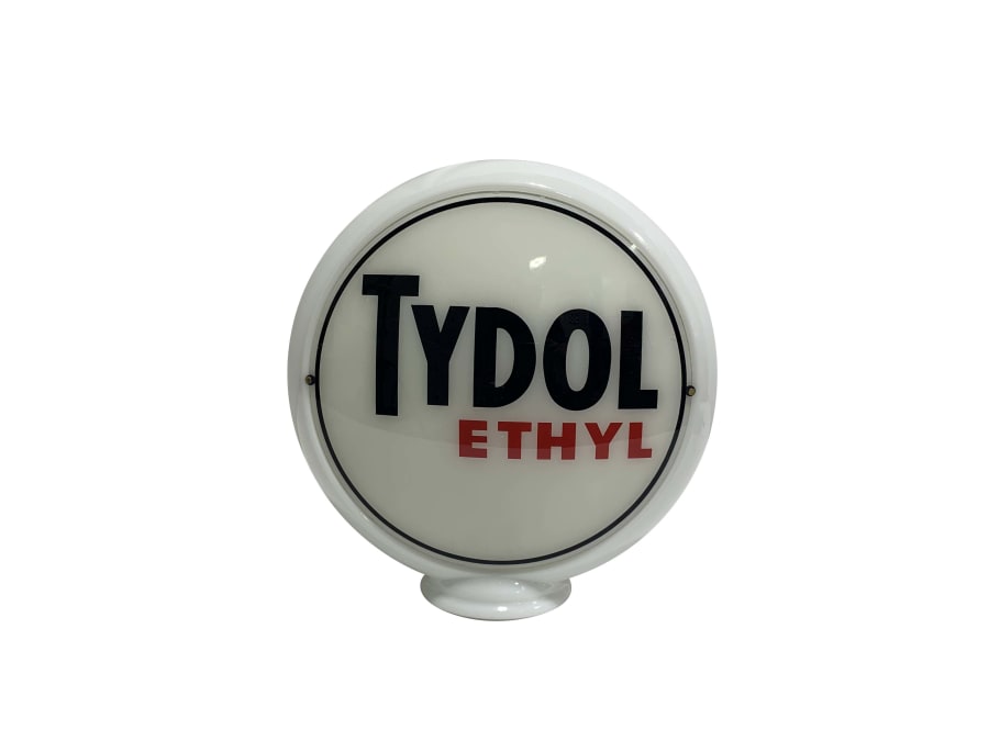 1940s-50s Tydol Ethyl Gas Pump Globe With Glass Body 17x16x6 at ...
