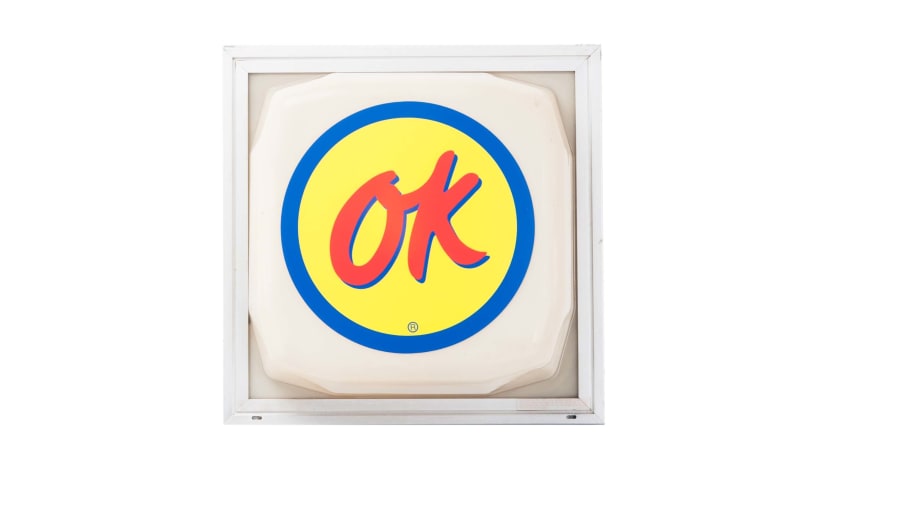 OK Light Up Sign, Reproduction 15.5x15.5 for Sale at Auction - Mecum ...