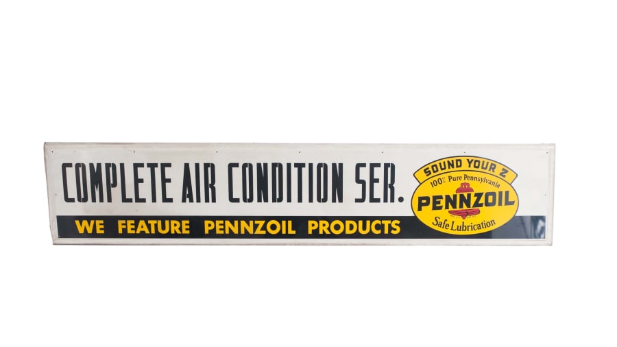 Pennzoil Complete Air Conditioner Single-Sided Tin 119x24 at Harrisburg ...