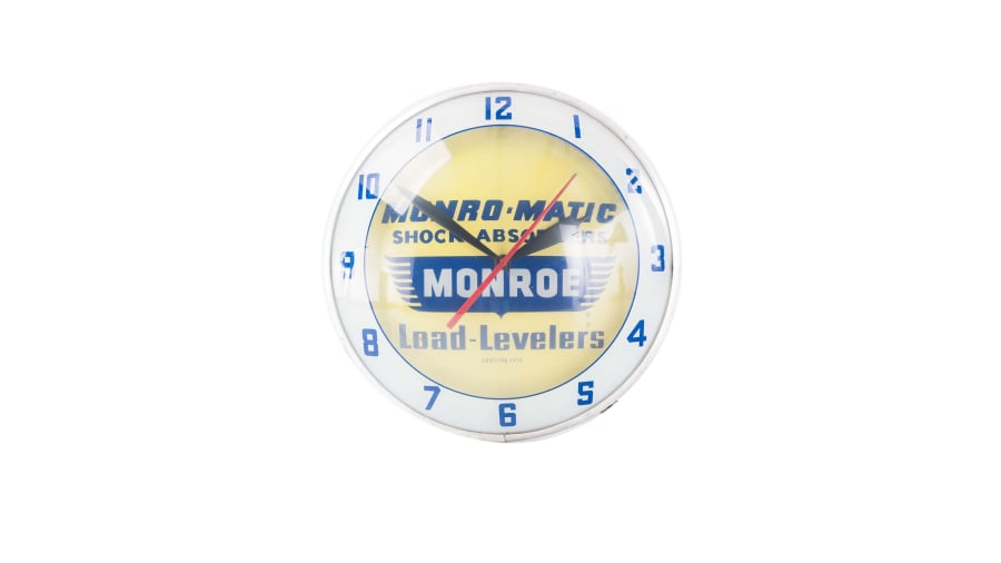 Original 1960s Monroe Double Bubble Light Up Advertising Clock at ...