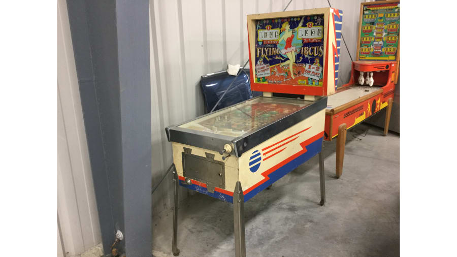 Flying Circus Pinball Game 69 X 29 X 56 for sale at Indy Road Art 2018 ...