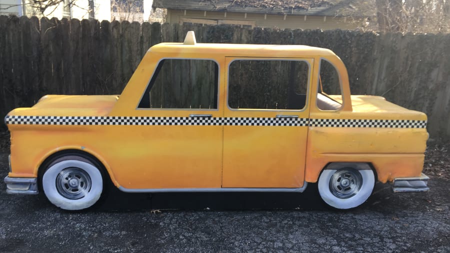 Checker Cab Replica Stage Prop 156 X 60 X 48 at Indy Road Art 2018 as ...