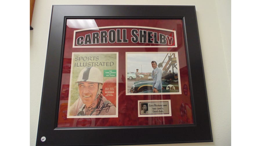 Carroll Shelby Sports Illistrated Autographed With Certificate at Indy ...
