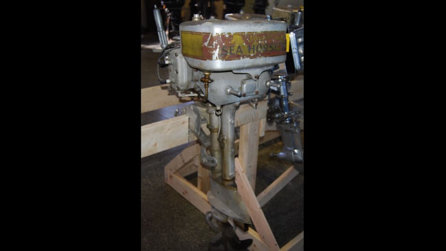Johnson V-45 Outboard Boat Motor at Indy Road Art 2018 as J84 - Mecum ...