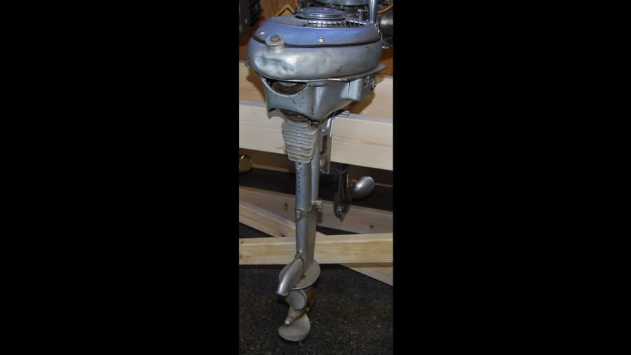 Bendix Single Outboard Boat Motor at Indy Road Art 2018 as J139 - Mecum ...