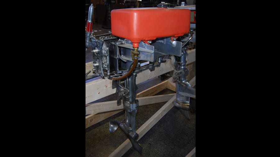 1934 Evinrude X Experimental Racing Outboard Boat Motor at Indy Road ...