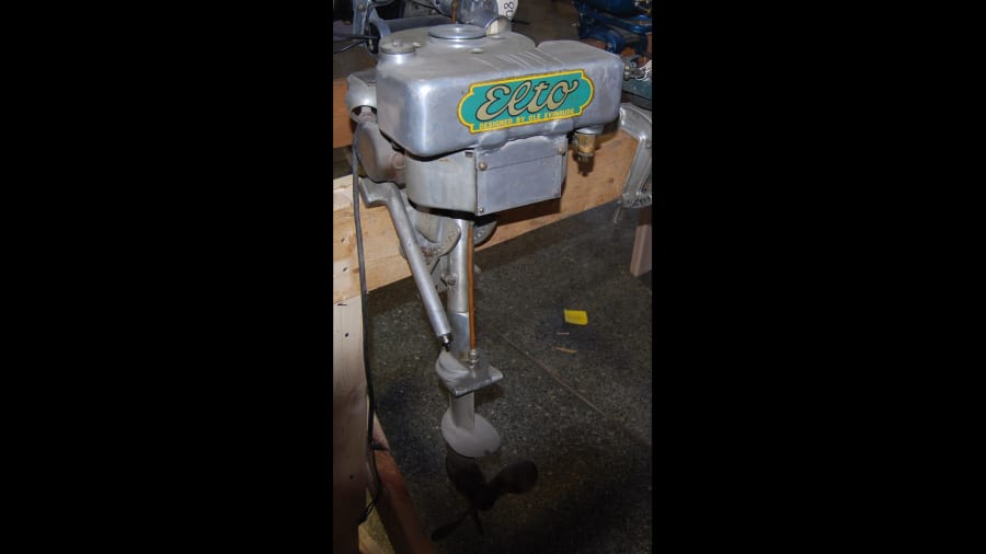 Elto Lightweight Outboard Boat Motor at Indy Road Art 2018 as J247 ...