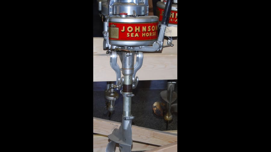 Johnson Outboard Boat Motor at Indy Road Art 2018 as J256 - Mecum Auctions