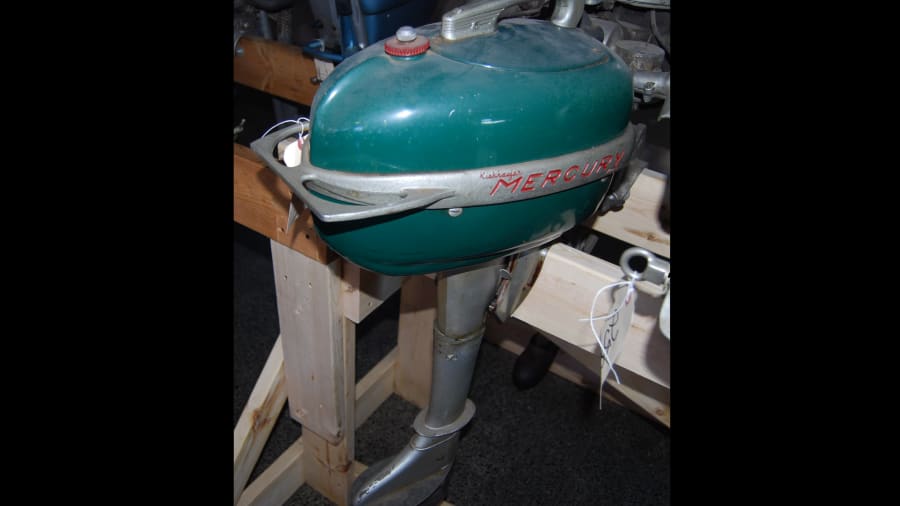 Mercury Mark 5 Outboard Boat Motor at Indy Road Art 2018 as J310 ...