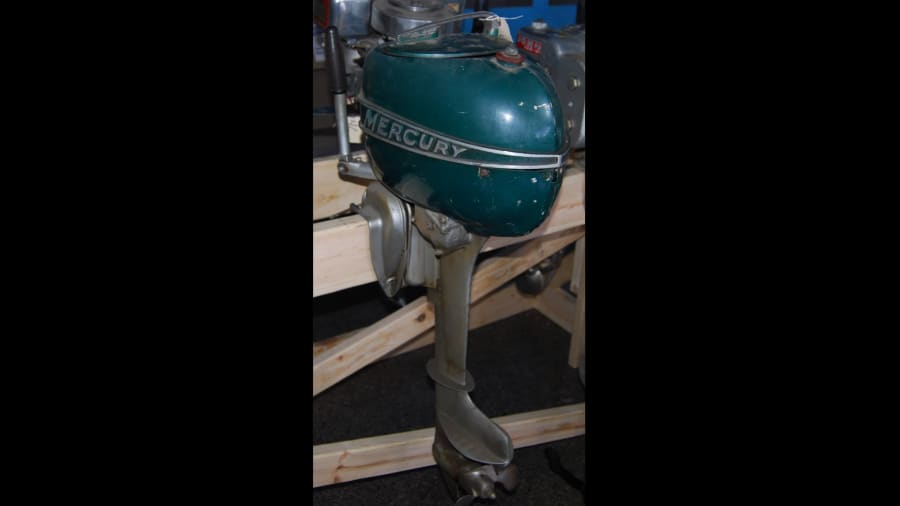 Mercury Mark 7 Outboard Boat Motor at Indy Road Art 2018 as J316 ...