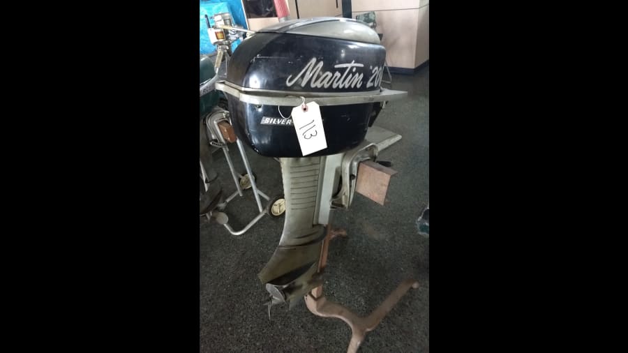 Martin 200 Outboard Boat Motor at Indy Road Art 2018 as J351 - Mecum ...