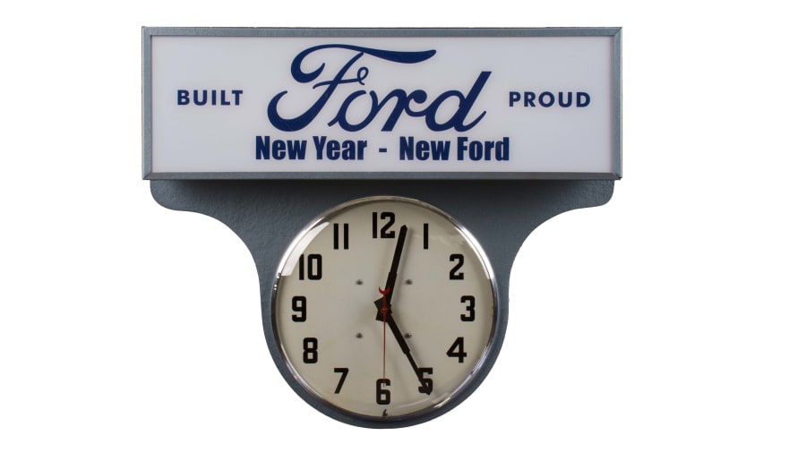 Ford Truck Clock And Light 25x22x5 at Indy Road Art 2019 as J284 ...