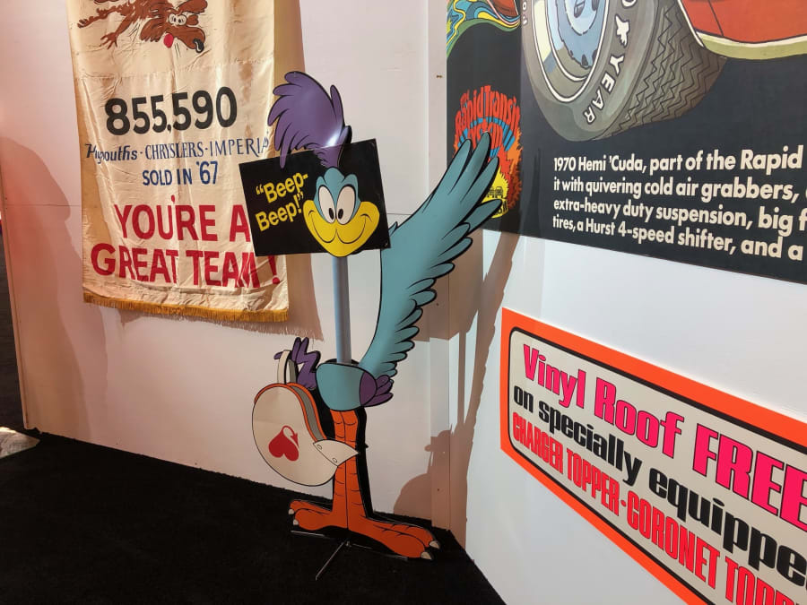 Road Runner Stand-Up Cut Out Display 67x34 at Indy Road Art 2019 as K22 ...
