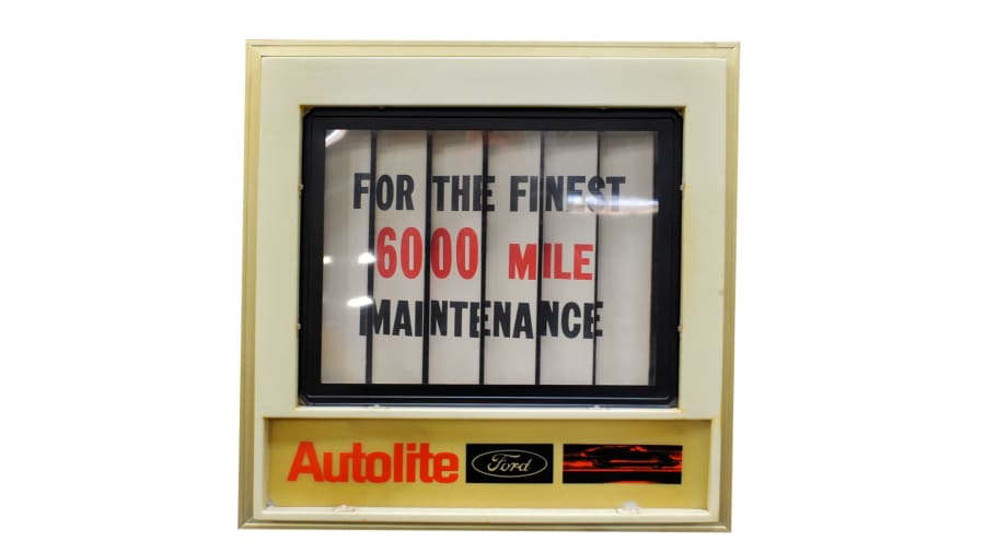 Autolite Ford Dealership Electric Display 26x26x8 at Indy Road Art 2019 ...
