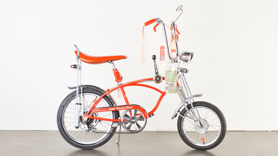 Schwinn Sting-Ray Orange Krate Bicycle 56x42x27 at Indy Road Art 2019 ...