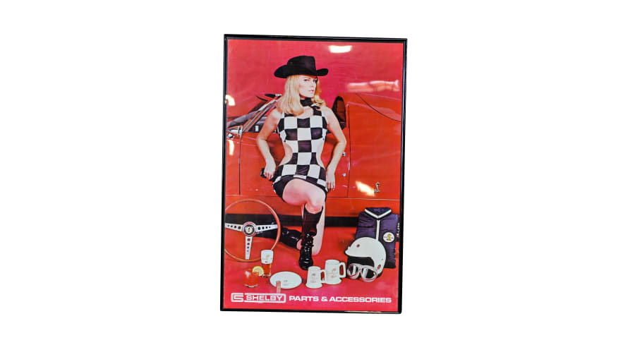 Shelby Cobra Framed Advertisement 23x36 at Indy Road Art 2019 as K247 ...