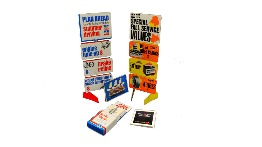 Chrysler Service Cardboard Counter Displays 10x23x3, Lot Of 5 for Sale ...