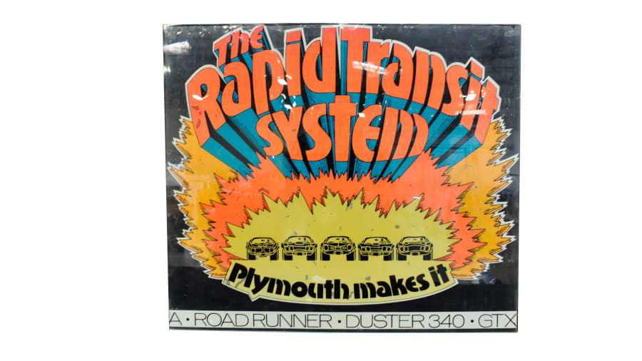 1970 The Rapid Transit System, Dealer Advertisement at Indy Road Art ...