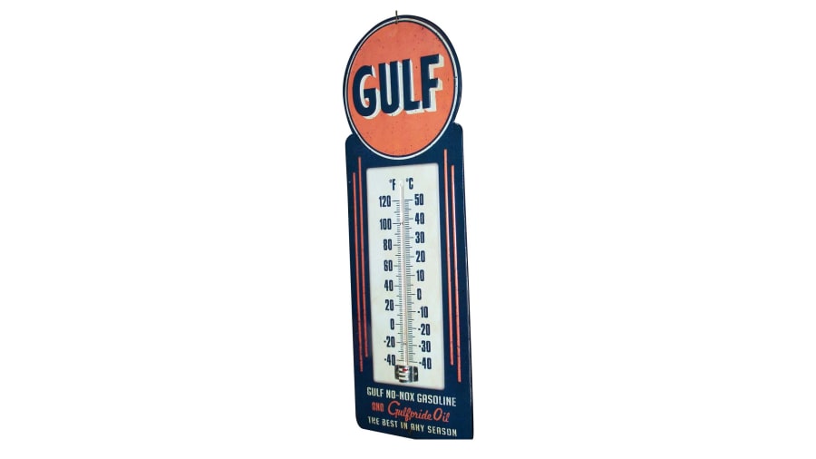 Gulf Thermometer 6x15 at Indy Road Art 2019 as H47 - Mecum Auctions
