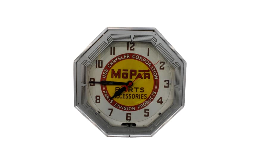 Mopar Parts Octagon Neon Clock 18.5-in at Indy Road Art 2019 as K383 ...