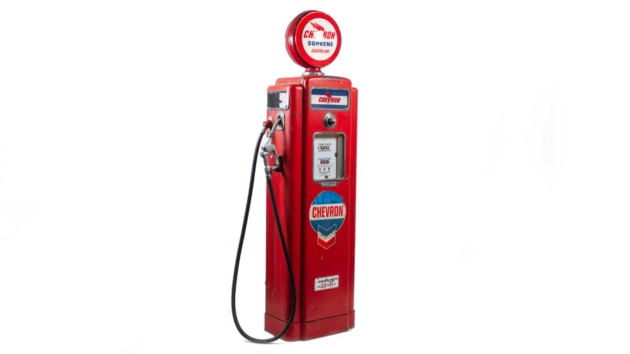 Chevron Wayne Gas Pump Unrestored for Sale at Auction - Mecum Auctions