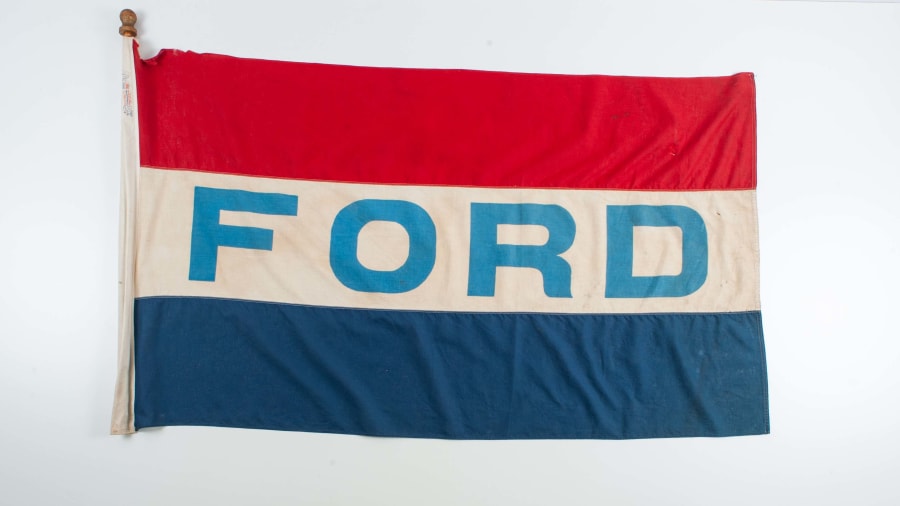 Ford Race Flag at Indy Road Art 2020 as H140 - Mecum Auctions