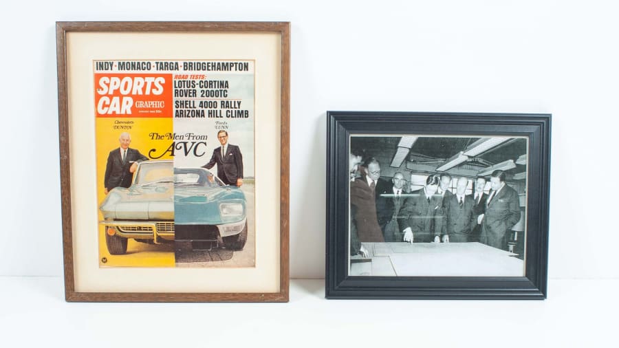 1965 Roy Lunn Ford GT40 Framed Photographs - Lot Of 2 at Indy Road Art ...