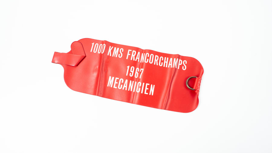 1967 Dixie Dean Francorchamps Mechanic Armband at Indy Road Art 2020 as ...