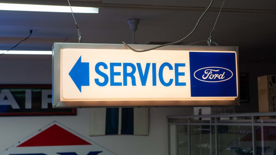 Ford Double-Sided Plastic Light-Up Sign at Indy Road Art 2020 as H431 ...