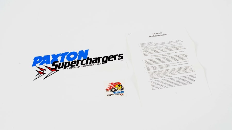 Paxton Literature And Decals Lot Of 3 for sale at Indy Road Art 2020 as ...
