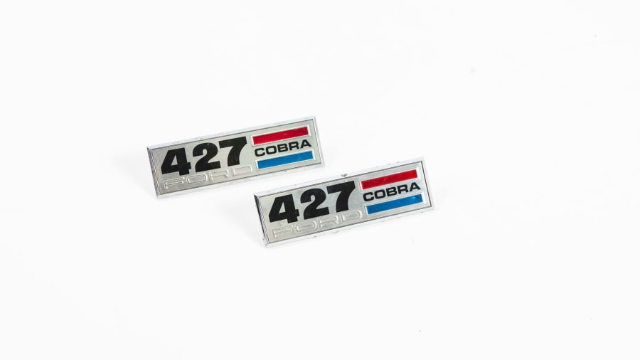 Shelby American 427 Cobra Side Emblems for sale at Indy Road Art 2020 ...
