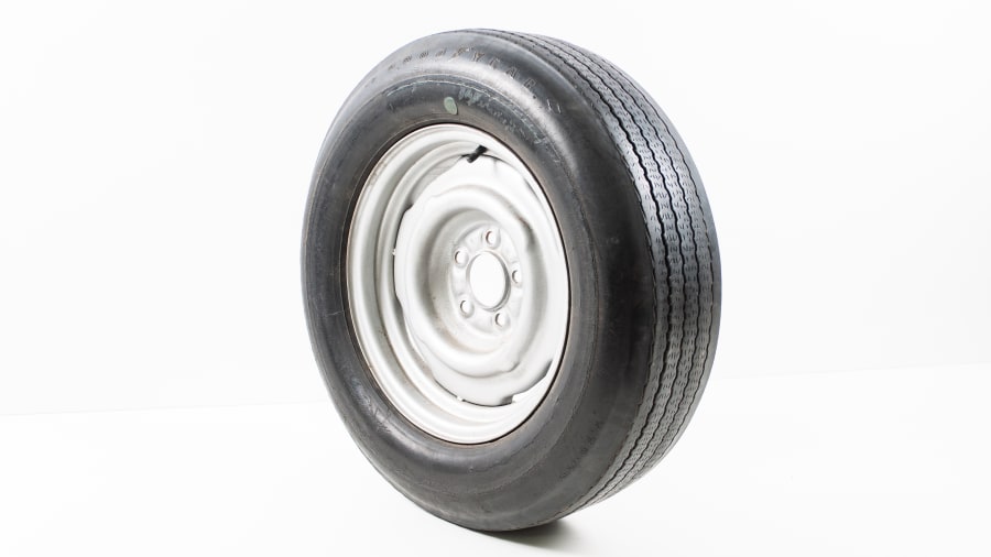 1965 Shelby Gt350/ Goodyear Blue Dot Tire And Steel Wheel/ Blue Dot ...