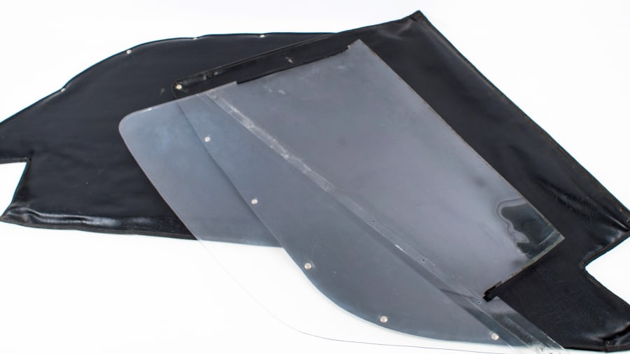 1965 GT350R Plexiglass Car Windows With Vinyl Covers Lot Of 2 at Indy ...