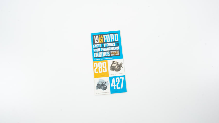 1965 Ford High Performance Engines Brochure at Indy Road Art 2020 as ...