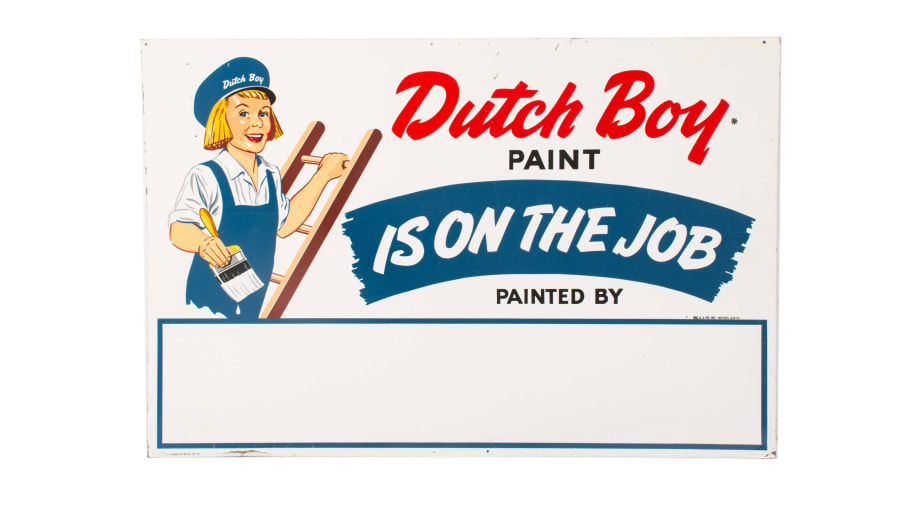 Dutch Boy Single-Sided Tin for Sale at Auction - Mecum Auctions