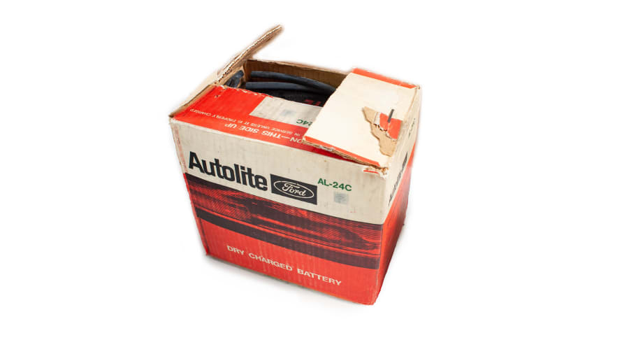 Original Autolite Group 24C Sta-Ful Battery In Original Box at Indy ...