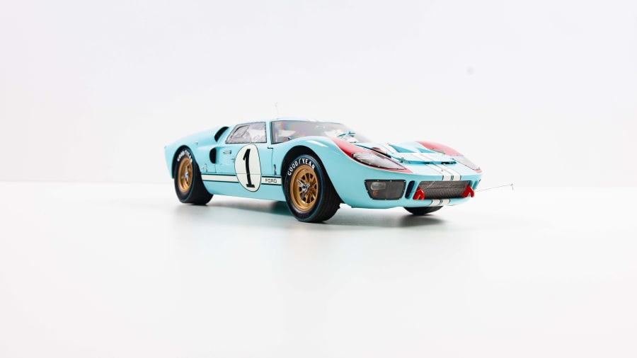 1966 Exoto Ford GT40 Model 1:10 Scale Car at Indy Road Art 2020 as H173 ...