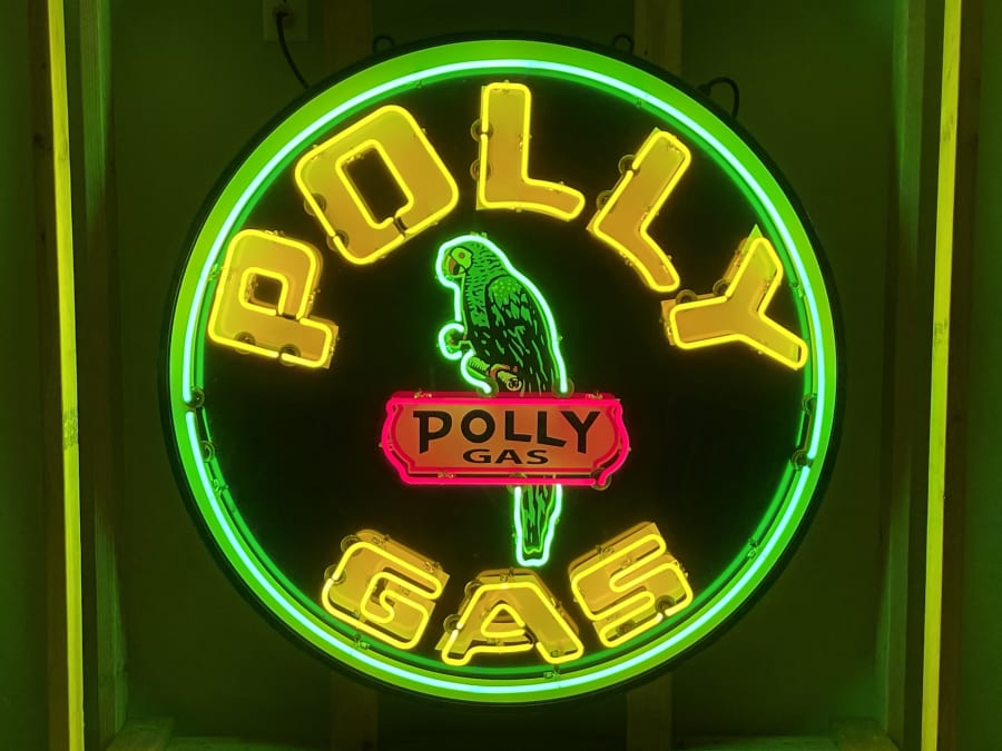 Custom Polly Gas Single-Sided Neon Sign for Sale at Auction - Mecum ...