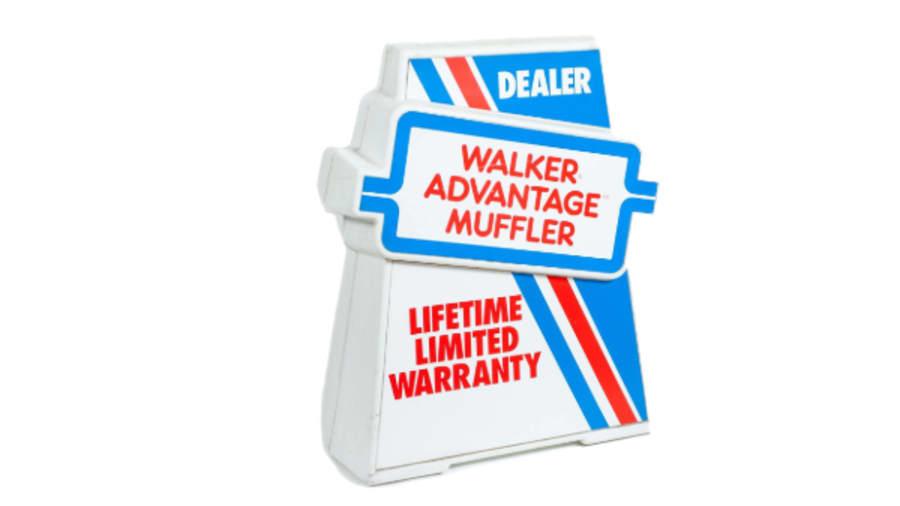Walker Mufflers Double-Sided Plastic Curb Sign for sale at Indy Road ...