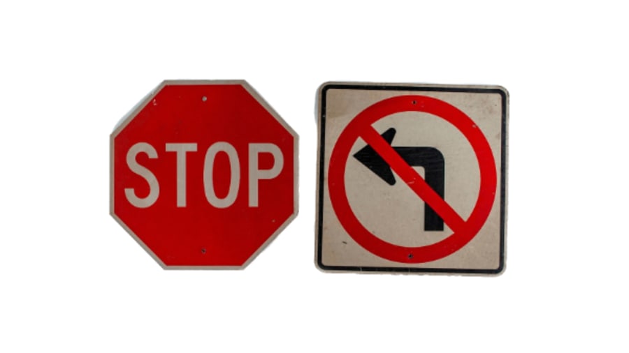 Street Signs Single-Sided Reflective Signs for Sale at Auction - Mecum ...