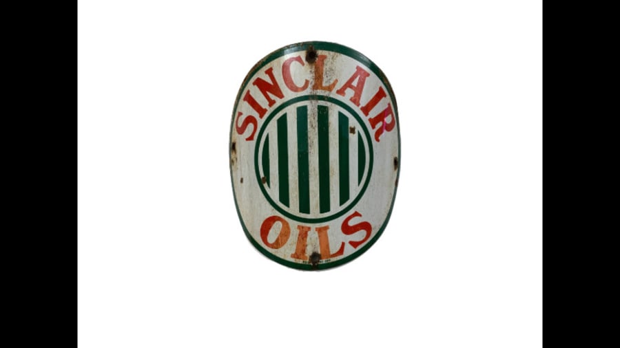 Sinclair Oils Single-Sided Metal Sign for Sale at Auction - Mecum Auctions