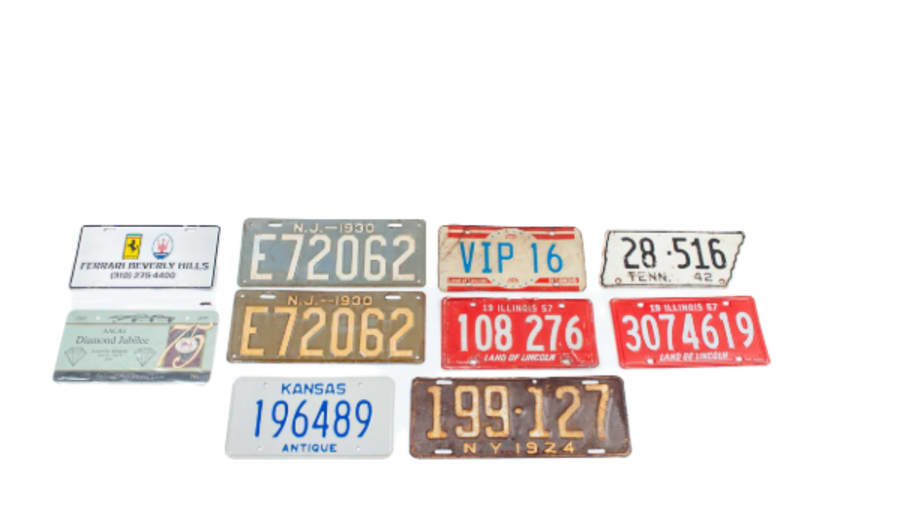 License Plate Collection for Sale at Auction - Mecum Auctions