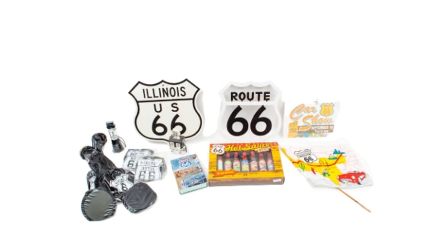 Route 66 Collectibles for sale at Indy Road Art 2021 as B204 - Mecum ...