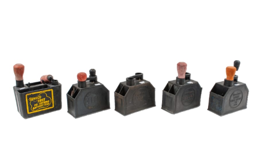 Automotive Battery Service Kits at Indy Road Art 2021 as B402 - Mecum ...