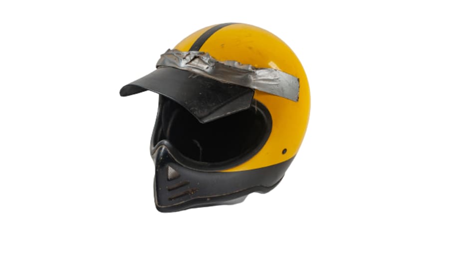 PJ Jones Race Worn Helmet at Indy Road Art 2021 as P20 - Mecum Auctions